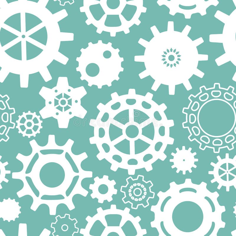 Turquoise Background Gears Stock Illustrations – 470 Turquoise ...