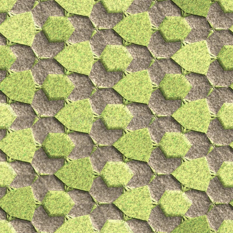 Seamless: Stone Grate Texture Stock Illustration - Illustration of ...