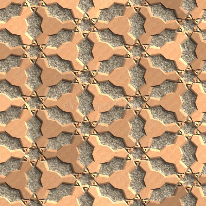 Seamless: Stone Grate Texture Stock Illustration - Illustration of ...