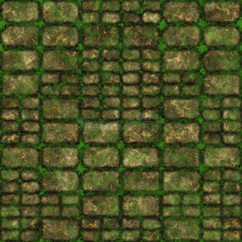 Seamless Stone Path stock illustration. Illustration of brick - 13811869