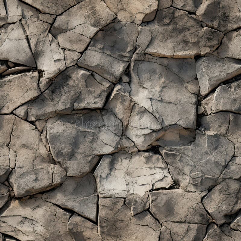 Stone Texture Seamless Pattern. Stock Illustration - Illustration of ...