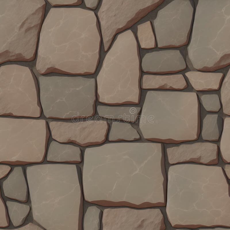 Seamless Stone Texture. Tileable Background Stock Illustration ...