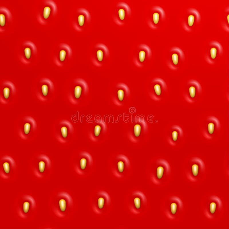 Strawberry Texture for Tropical Fruit Background. Stock Vector ...
