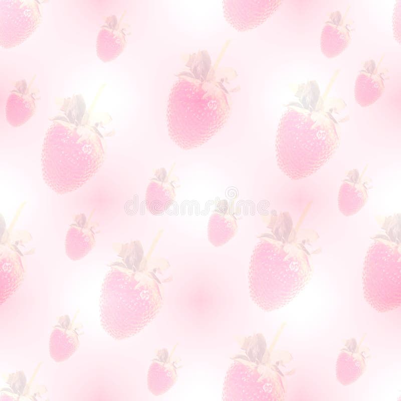 Strawberry. Seamless Pattern with Cosmic or Galaxy Strawberries. Hand ...
