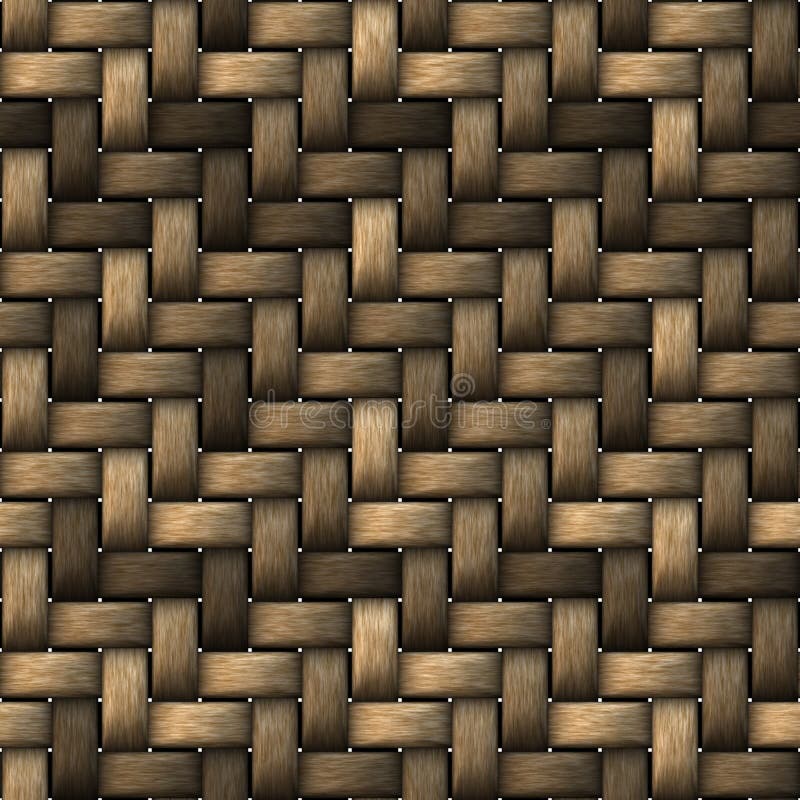 Seamless StrawMat Texture stock illustration. Illustration of culture ...