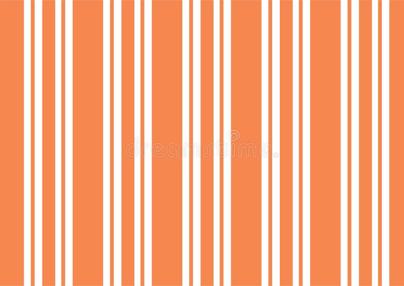 Seamless Strip Pattern in Light Orange Color Stock Illustration ...
