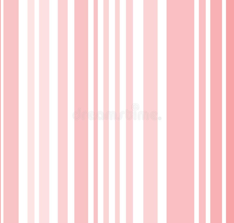 Seamless Stripe Pattern in Popular Pink Tones. Vector Illustration for ...