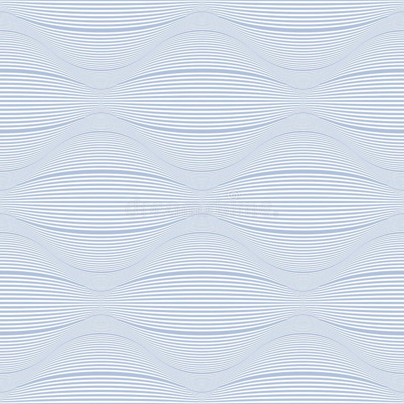 Seamless Striped 3D Pattern. Geometric Convex Lines Texture Stock ...