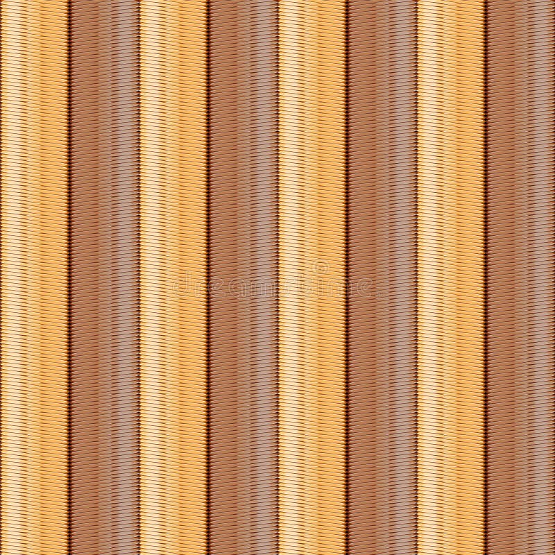 Seamless Striped Pattern with Woven Texture in Warm Brown, Orange and ...