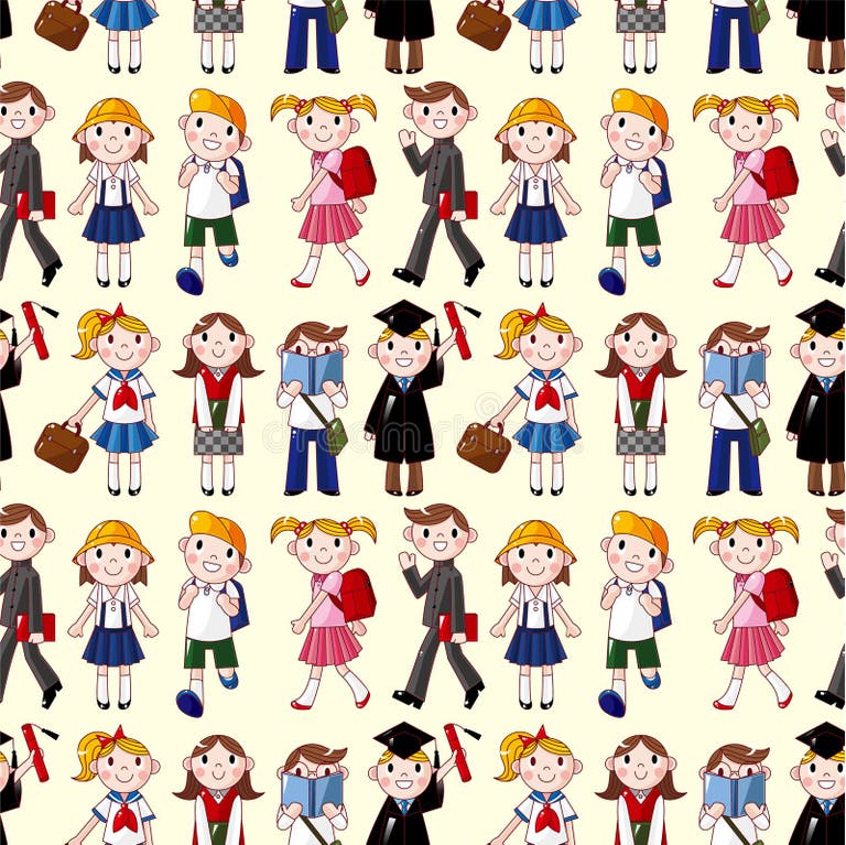 Cute Graduation Pattern Stock Illustrations – 2,657 Cute Graduation ...