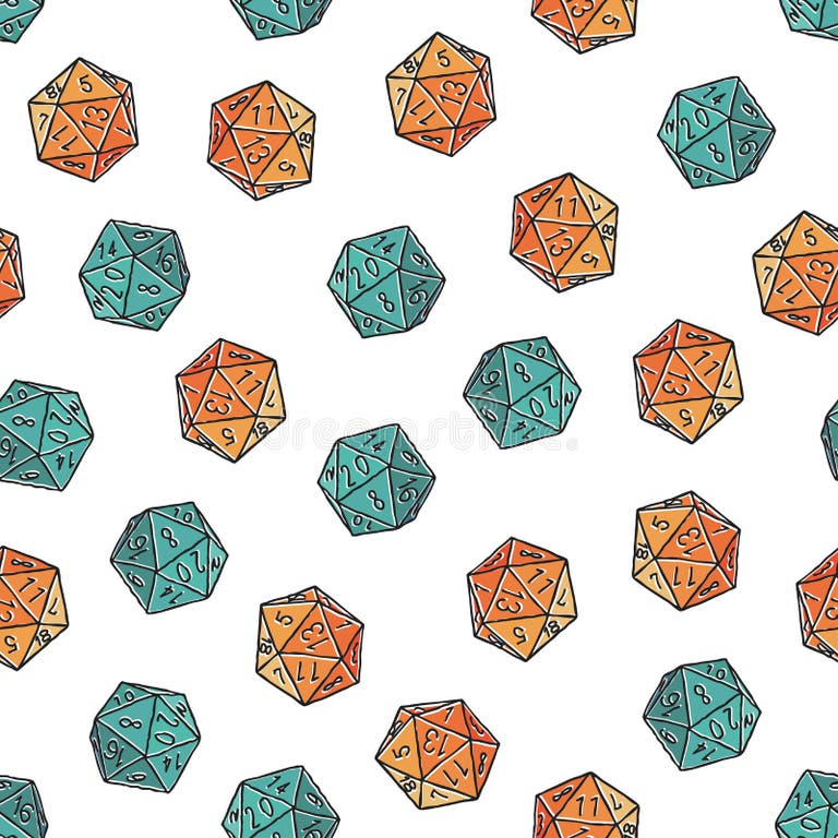 D20 Pattern Stock Illustrations – 58 D20 Pattern Stock Illustrations ...