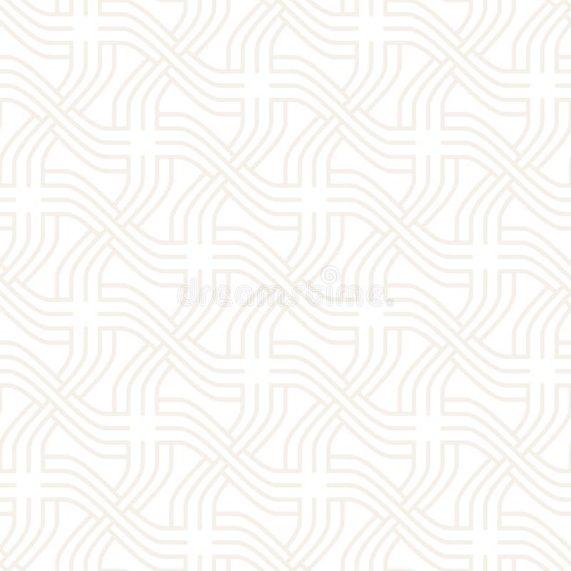 Seamless Subtle Cross Lattice Pattern. Abstract Geometric Tiling Mosaic ...