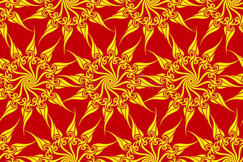 Seamless sun magic pattern stock illustration. Illustration of luxury ...