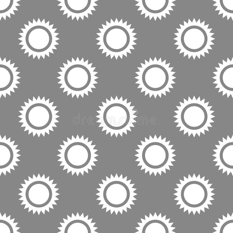 Seamless Sunny Pattern. Vector Illustration Stock Vector - Illustration ...