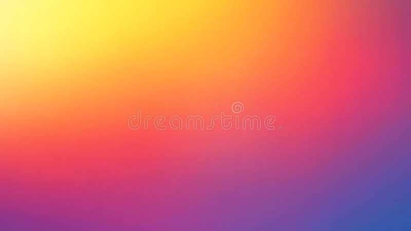 Seamless Sunset-Inspired Gradient from Yellow To Purple Stock ...