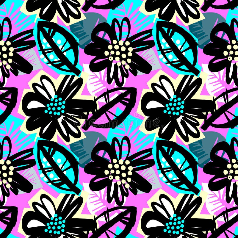 Seamless Surface Pattern with Symmetric Ornament. Repeated Diagonal ...