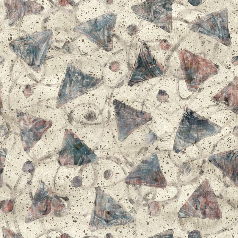 Seamless Surface Pattern for Interiors or Surface Stock Illustration ...