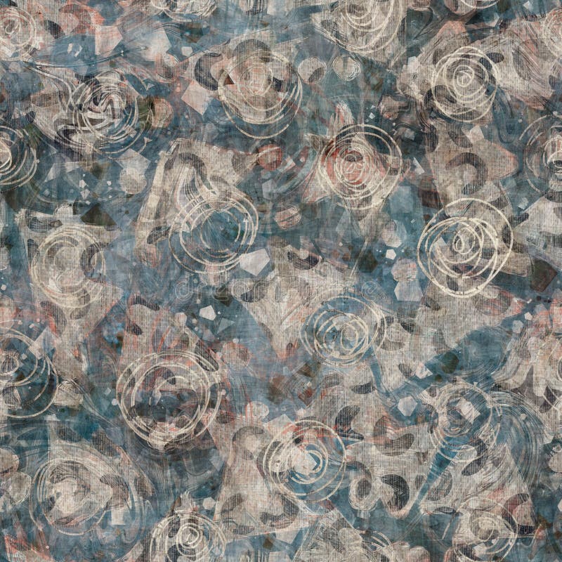 Seamless Surface Pattern for Interiors or Surface Stock Illustration ...