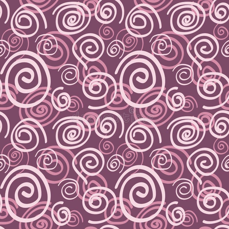 Seamless swirl pattern stock vector. Illustration of fabric - 16788391