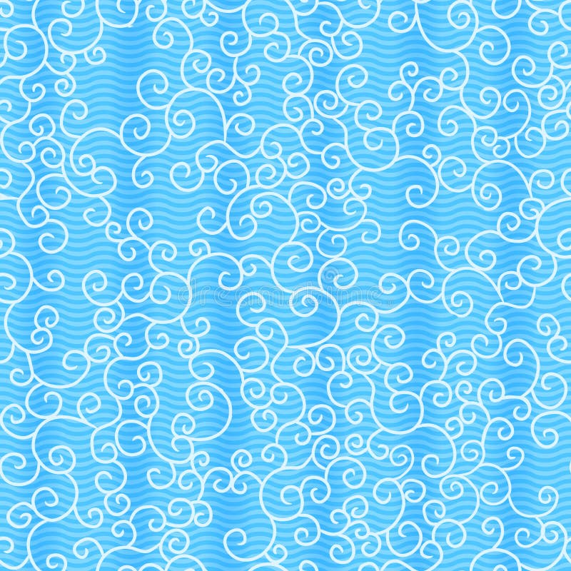 Seamless swirl pattern stock vector. Illustration of abstract - 58892004