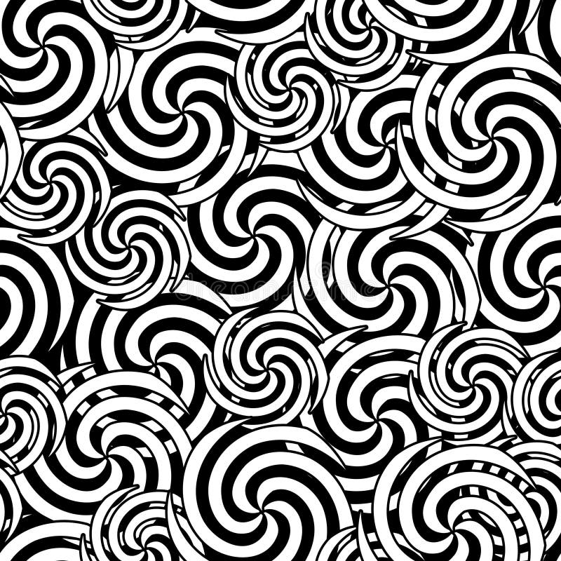Seamless swirl pattern stock vector. Illustration of fabric - 16788391