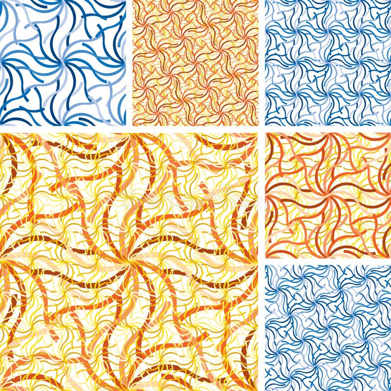 Seamless swirl pattern stock vector. Illustration of detail - 13506524