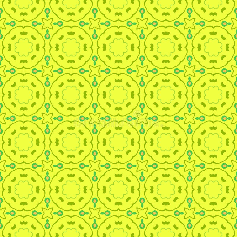 Seamless Symmetrical Pattern, Texture Stock Vector - Illustration of ...