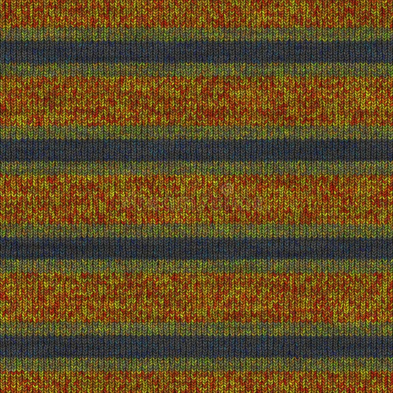 Seamless Tabby Knitted Pattern Stock Illustration - Illustration of ...