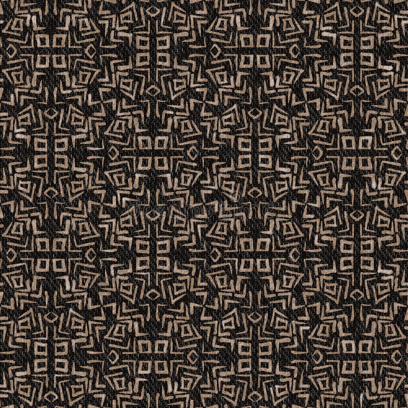 Seamless Tan Neutral Colored Denim Pattern Design for Print Stock ...