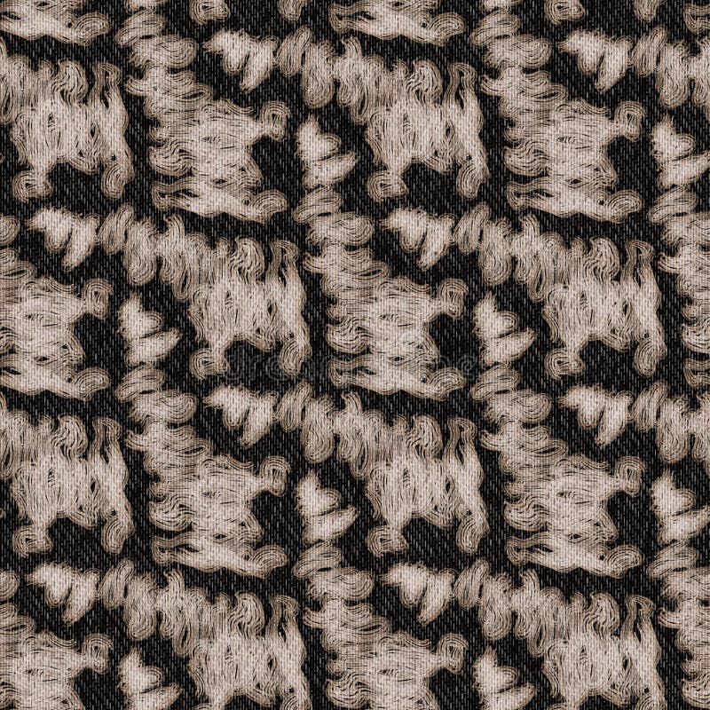 Seamless Tan Neutral Colored Denim Pattern Design for Print Stock Photo ...