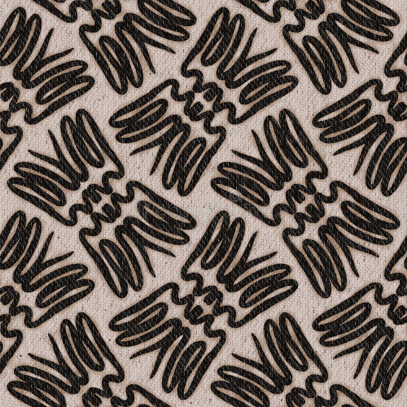 Seamless Tan Neutral Colored Denim Pattern Design for Print Stock ...
