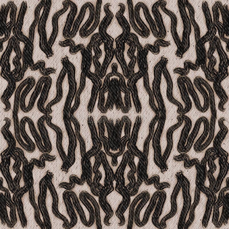 Seamless Tan Neutral Colored Denim Pattern Design for Print Stock ...