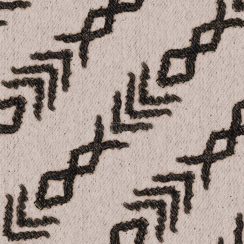 Seamless Tan Neutral Colored Denim Pattern Design for Print Stock Image ...