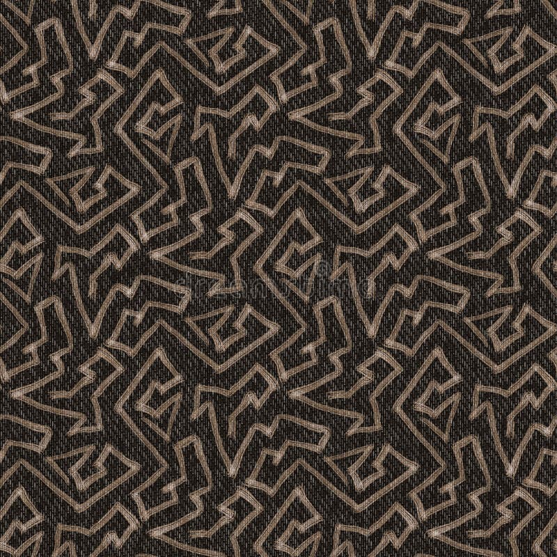 Seamless Tan Neutral Colored Denim Pattern Design for Print Stock Photo ...