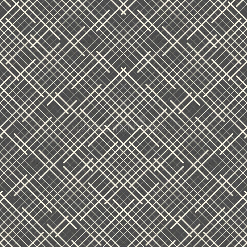 Seamless Grid Pattern stock vector. Illustration of geometric - 91962997