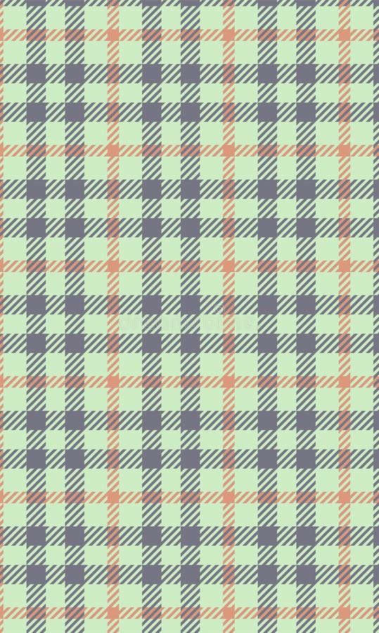 Seamless Tartan Pattern Green Shade Checked Pattern Vector Stock Vector ...