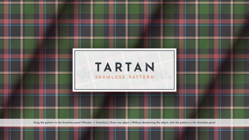 Seamless Tartan Pattern. Traditional Scottish Texture. Fashionable ...