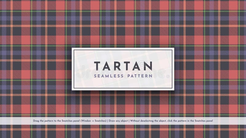Seamless Tartan Pattern. Traditional Scottish Texture. Fashionable ...
