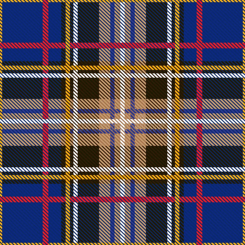 Seamless tartan pattern stock vector. Illustration of retro - 41864621