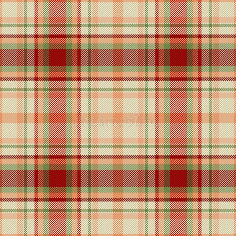 Seamless Tartan Plaid Pattern Background. Textile Texture Stock Vector ...