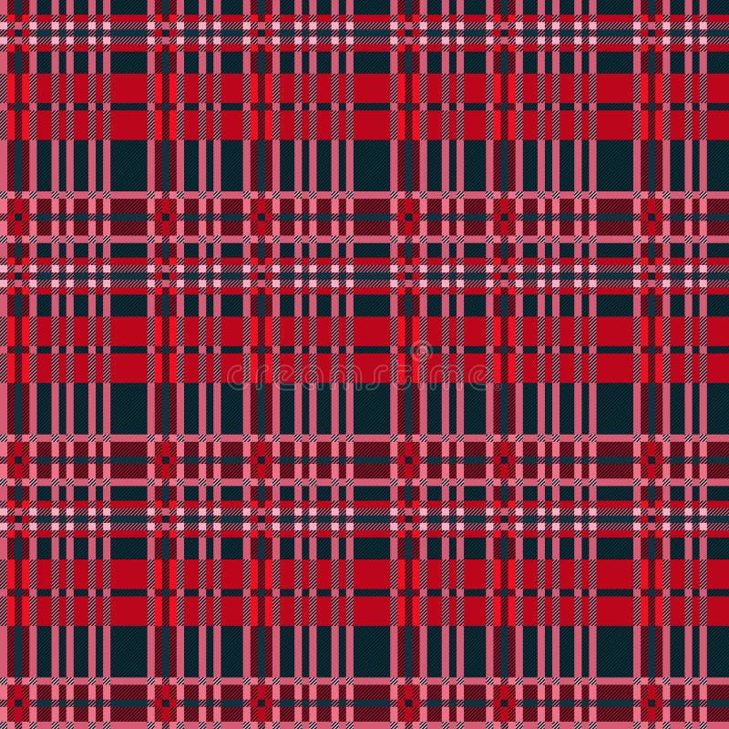 Seamless Tartan Rectangular Pattern Stock Vector - Illustration of ...