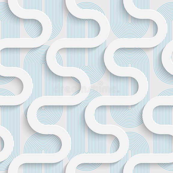 Seamless Tech Pattern. Abstract Contemporary Background Stock Vector ...