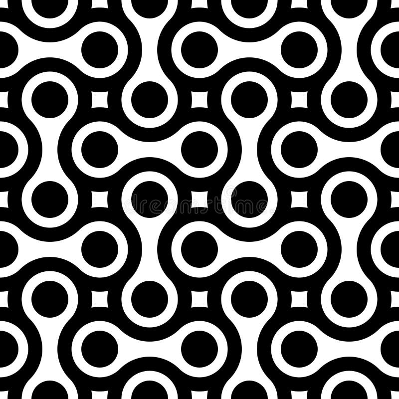 Seamless Tech Pattern. Abstract Contemporary Background Stock Vector ...