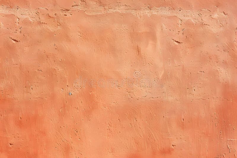 Seamless Terracotta Wall Texture - Painted, Smooth Stock Illustration ...