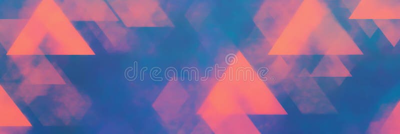 Seamless Tessellated Triangle Pattern in Vibrant Colors for Creative ...