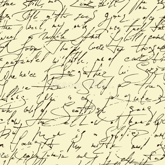 Seamless text stock vector. Illustration of seamless, book - 5091963