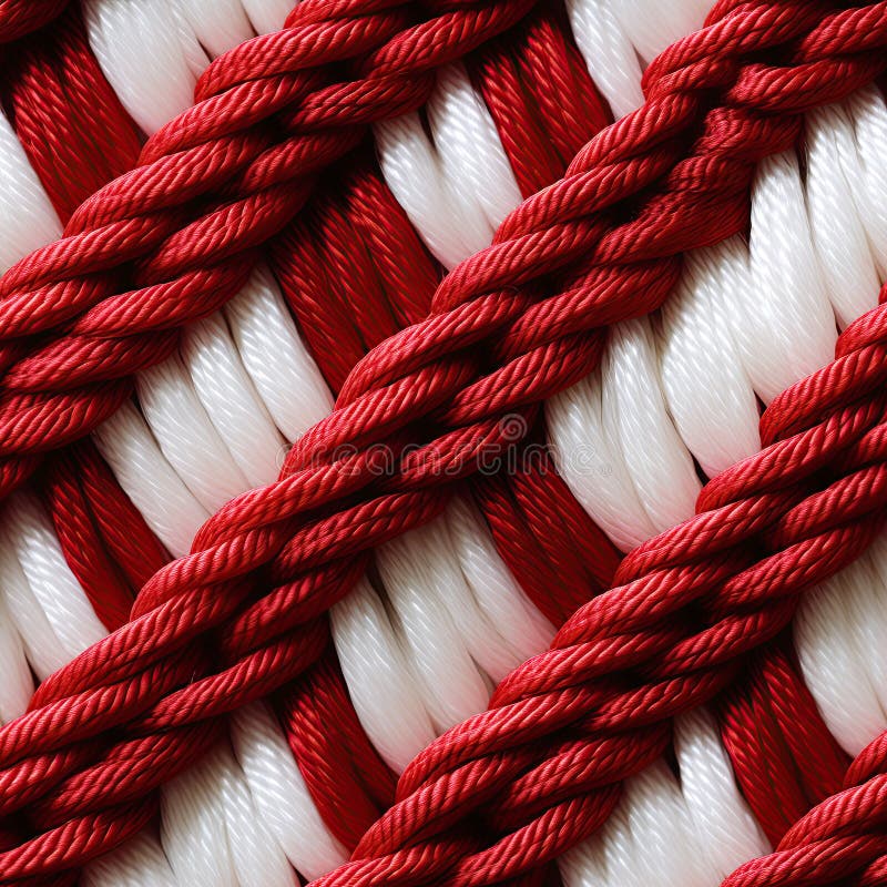 Seamless Textile Fabric Texture with Red and White Christmas Pattern ...