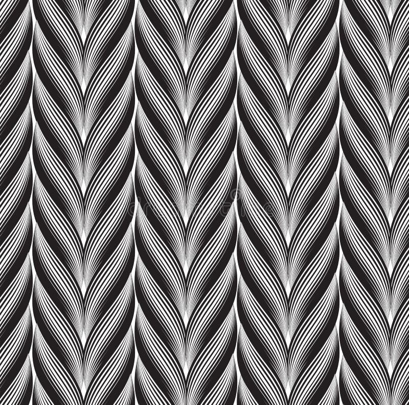 Seamless Textile Fibre Weave Graphic Pattern Stock Illustration ...
