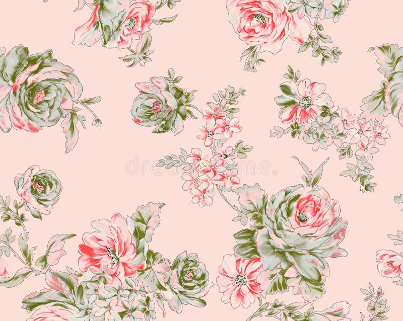 2215157363 Seamless Ceramic Tiles Flower Texture Art Wallpaper Pattern ...