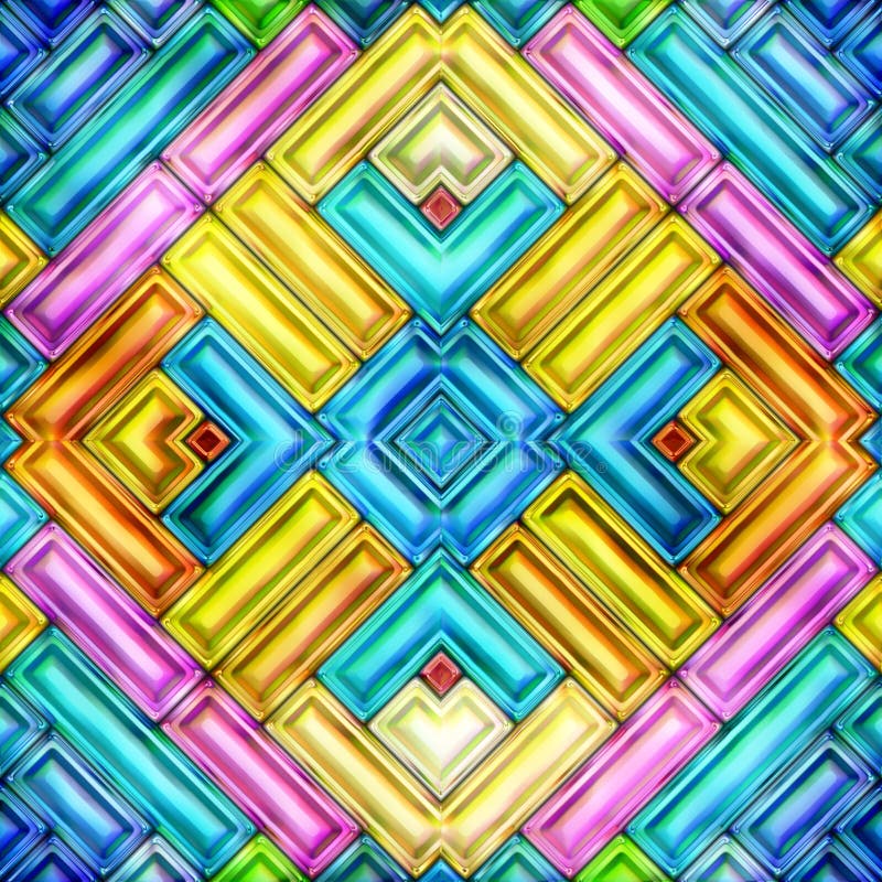 Seamless Texture of Abstract Bright Shiny Colorful Stock Illustration ...